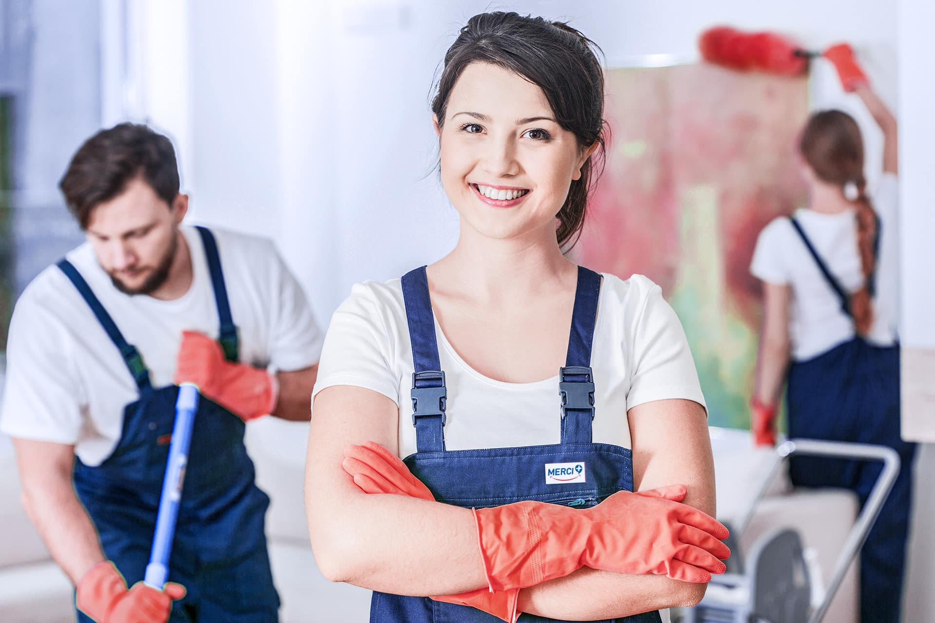 Service à domicile : ménage et repassage - MERCI+